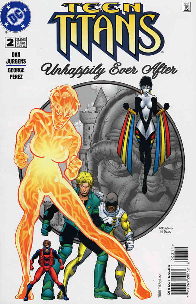 Teen Titans (2nd Series) #2 FN ; DC | Dan Jurgens | Comic Books ...