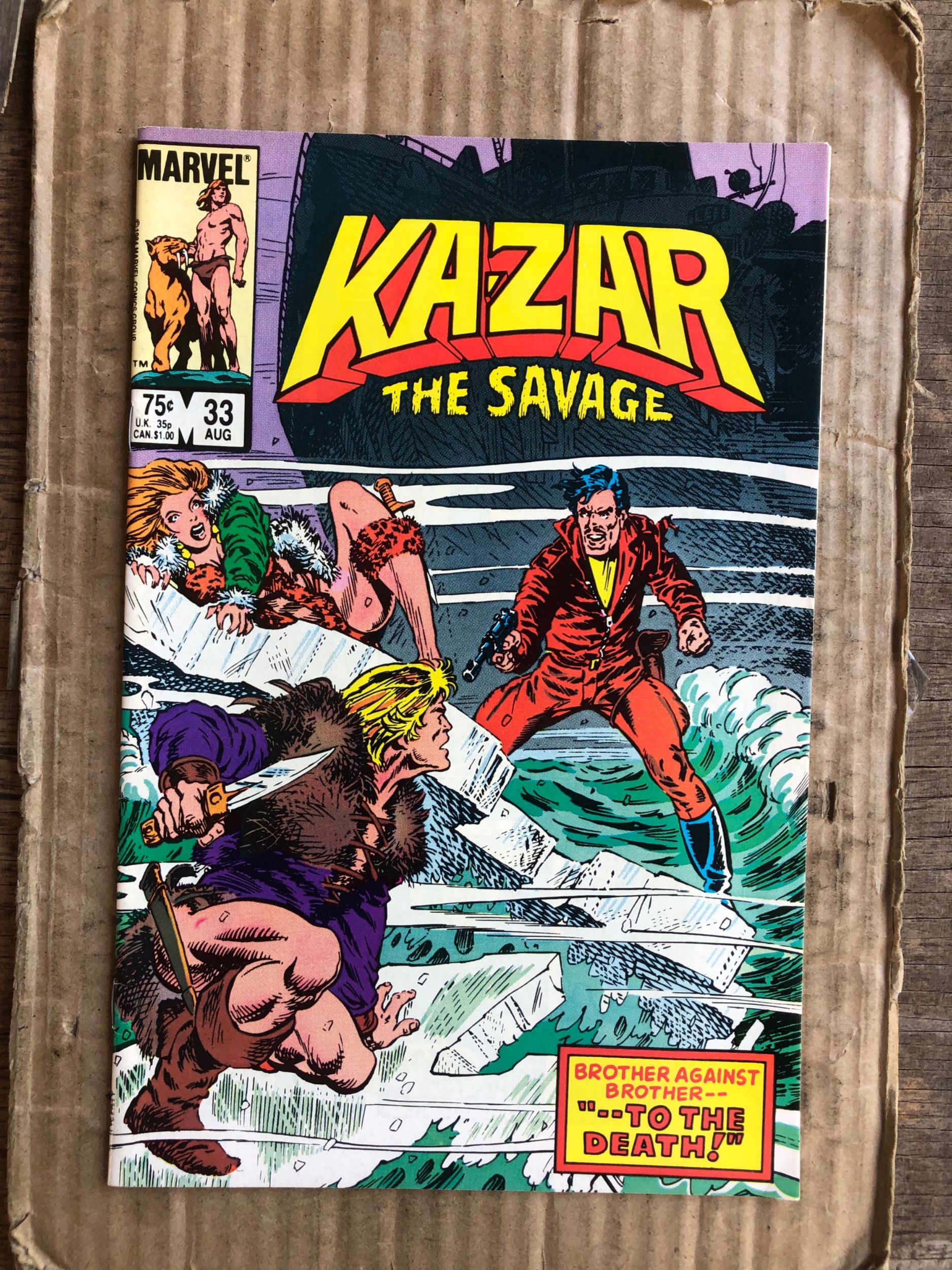Ka-Zar the Savage #33 (1984) | Comic Books - Copper Age, Marvel, Ka-Zar ...