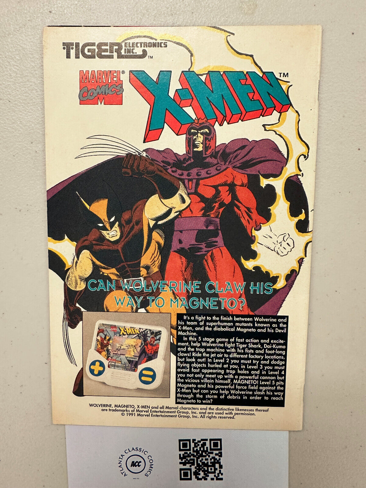 X-men #4 NM Marvel Comic book 1st Omega Red Wolverine Gambit Jim Lee 8 ...