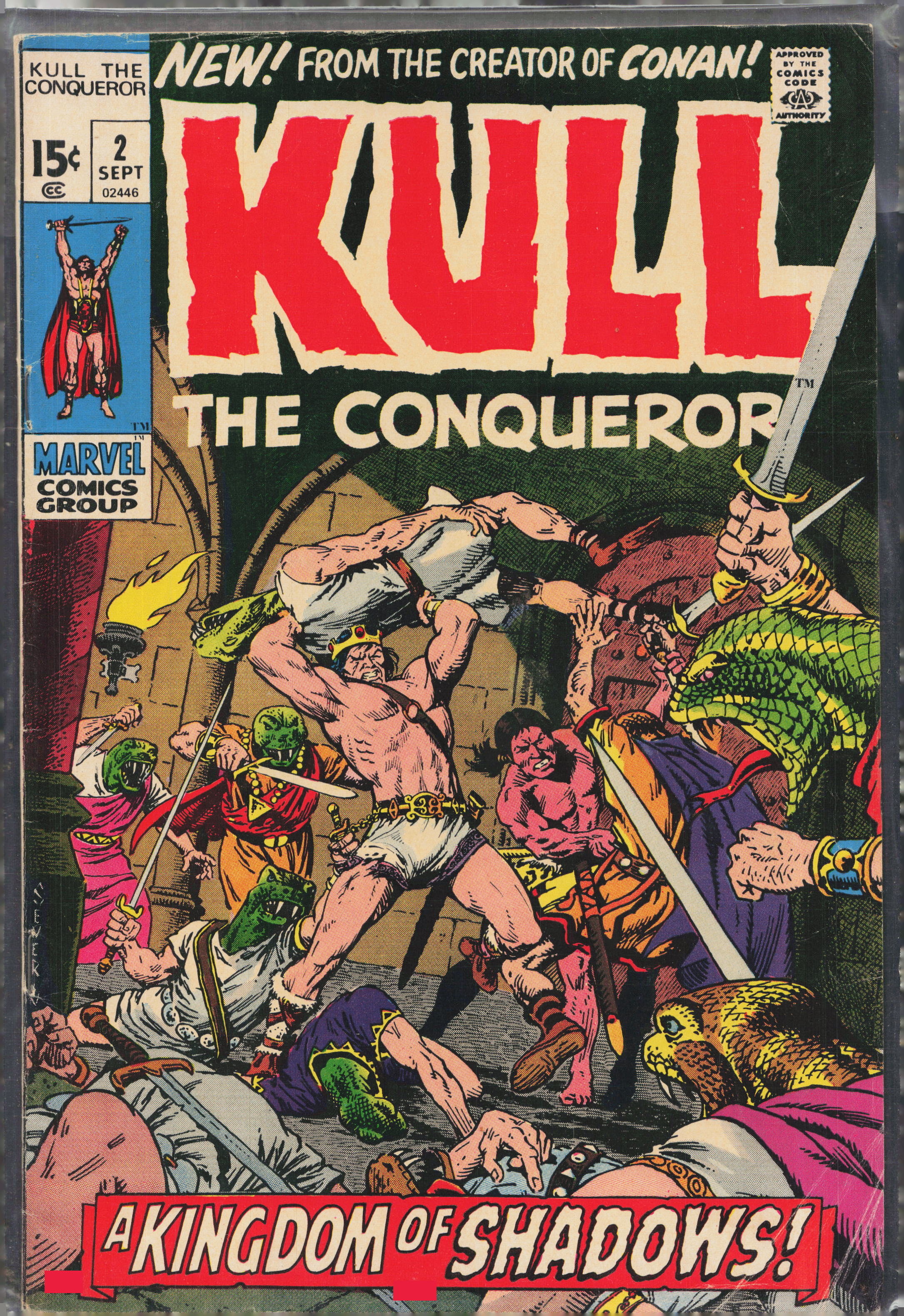 Kull, the Conqueror #2 (1971) Kull | Comic Books - Bronze Age, Marvel ...