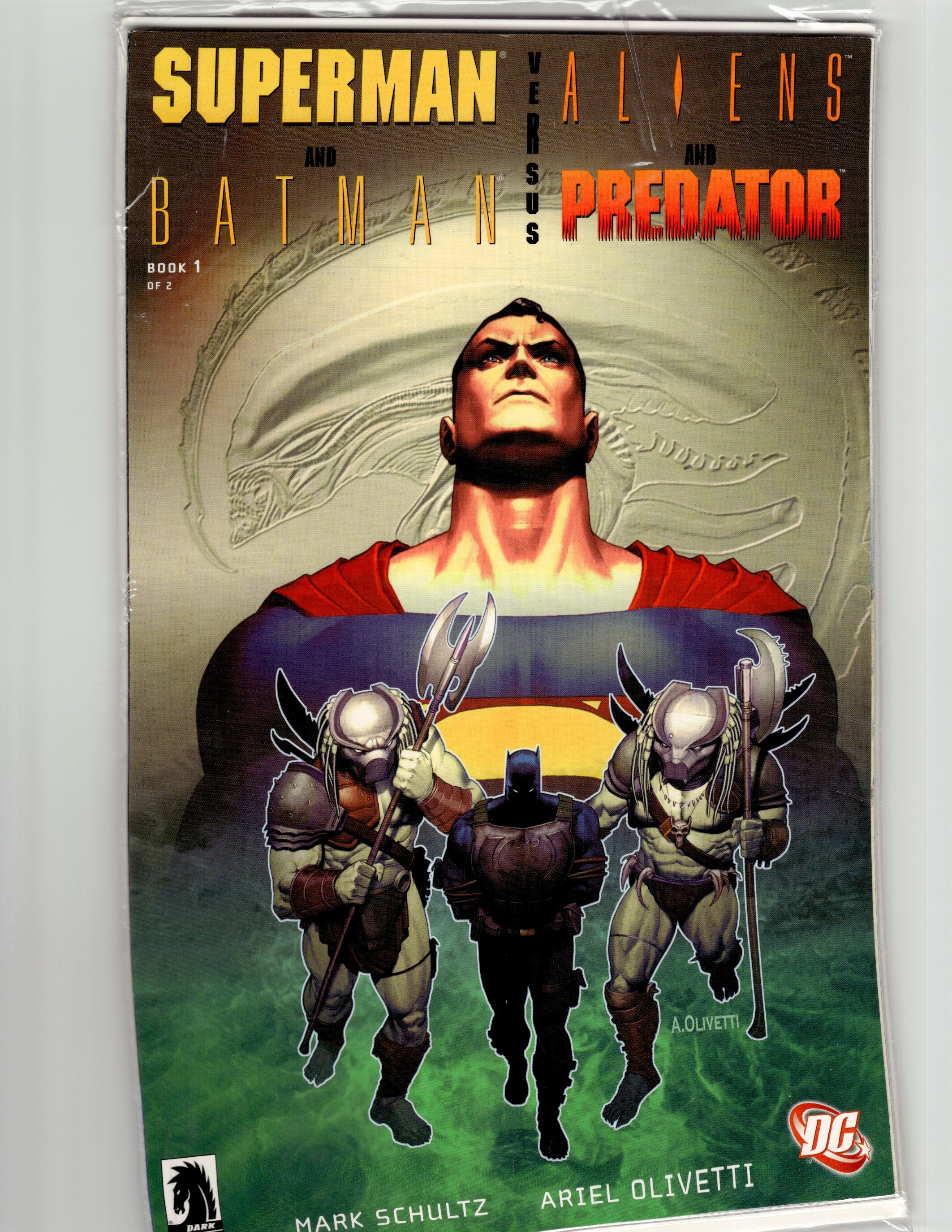 Superman and Batman vs. Aliens and Predator #1 (2007) Superman | Comic ...