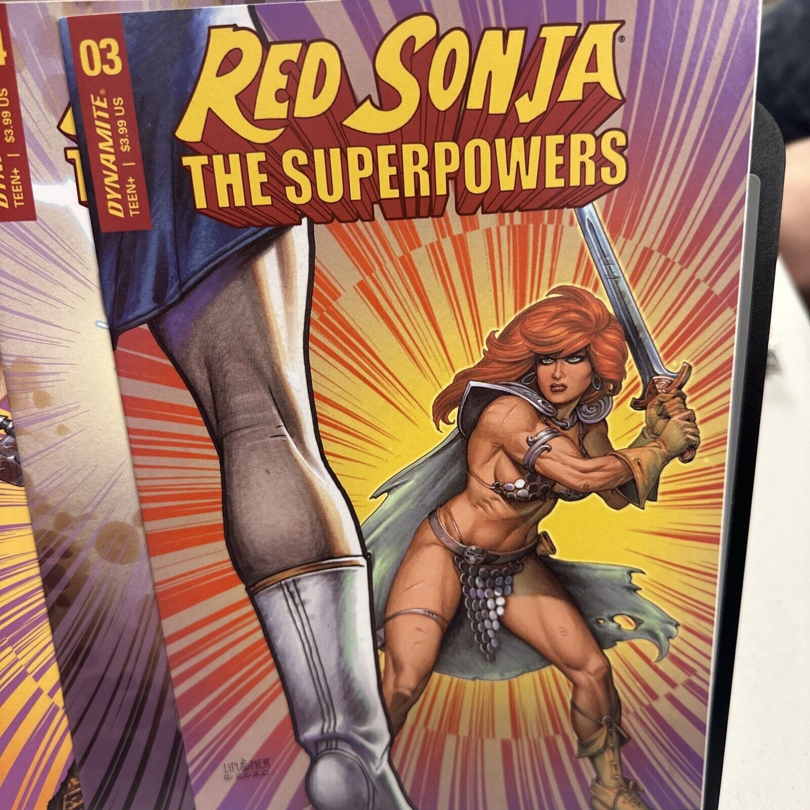 Red Sonja The Superpowers | Issues 2-5 | A9 | Comic Books - Modern Age, Dynamite Entertainment ...
