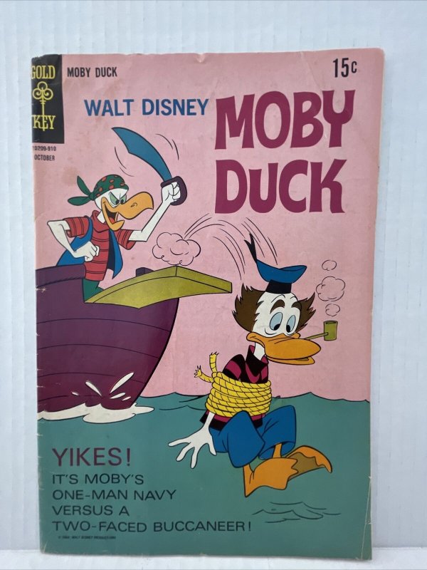 Walt Disney’s Moby Duck #7 1969 Gold Key | Comic Books - Silver Age ...