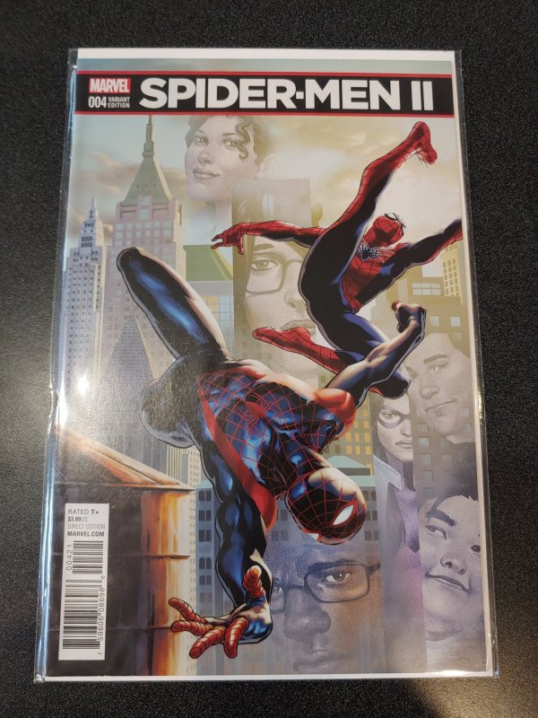 Spider-Men II 4 Jesus Saiz Connecting Variant Amazing Spiderman | Comic ...
