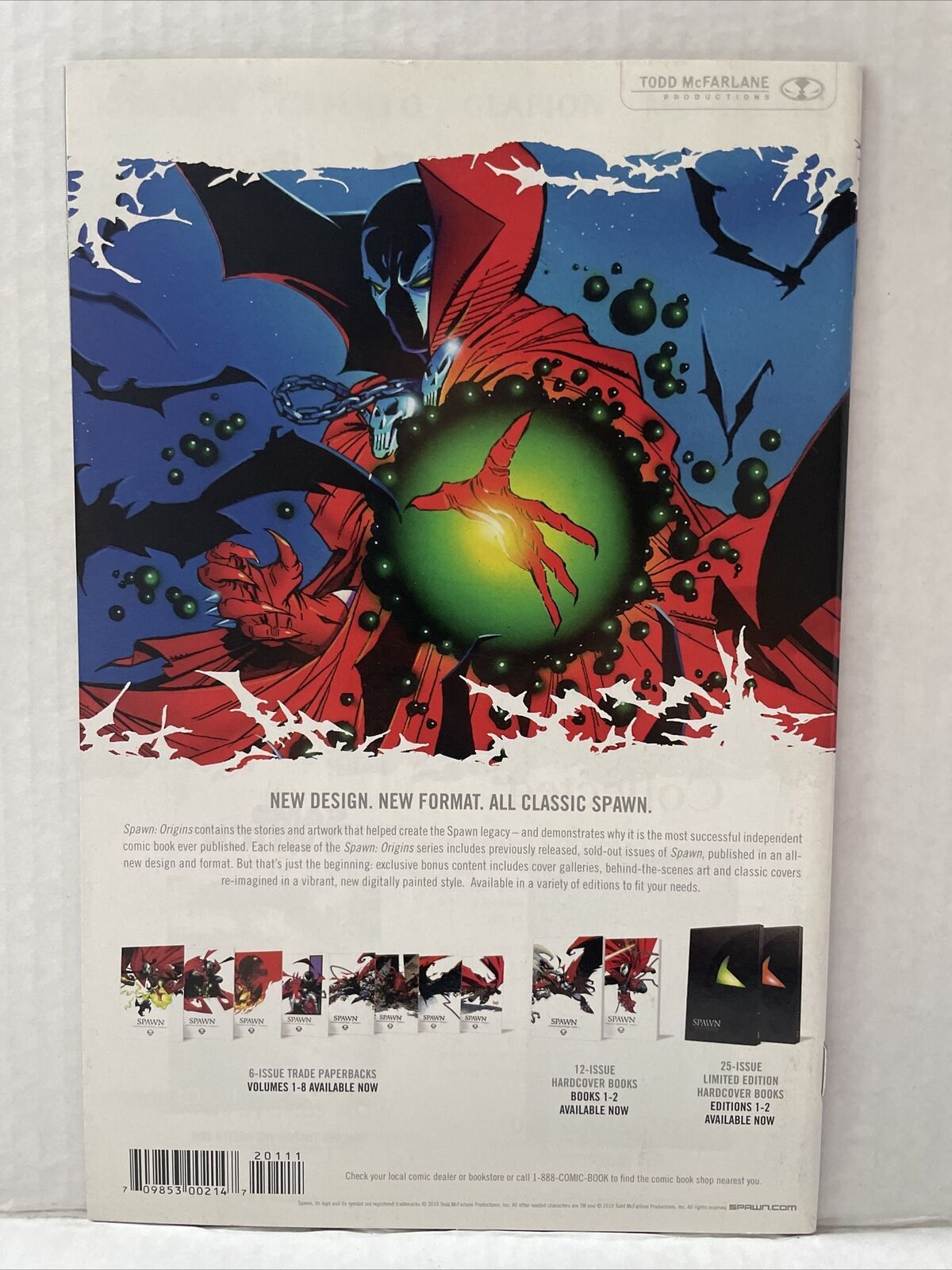 Spawn #201 Mcfarlane Capullo tirada reducida Muy Fino + | Comic Books ...