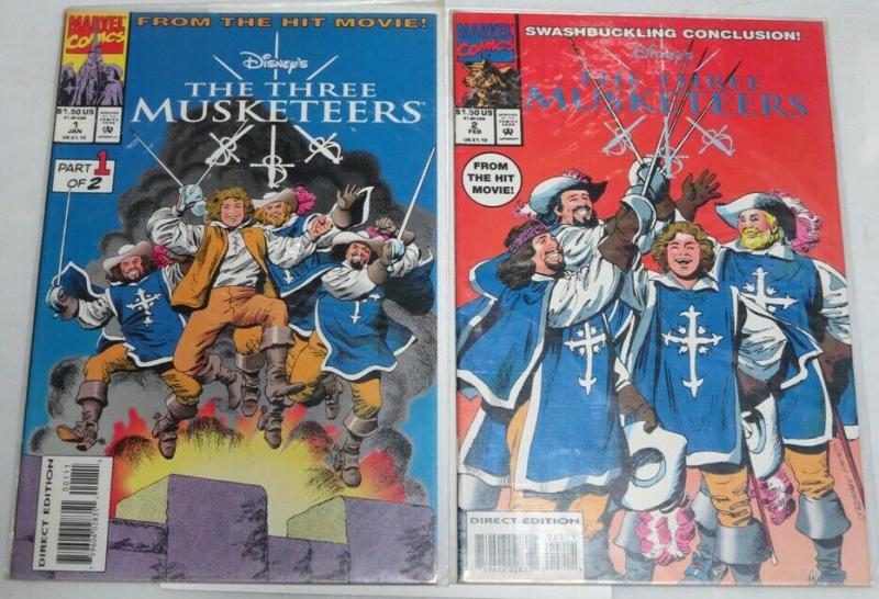 THREE MUSKETEERS (1994) 1-2 adaptation of Disney movie | Full Runs ...