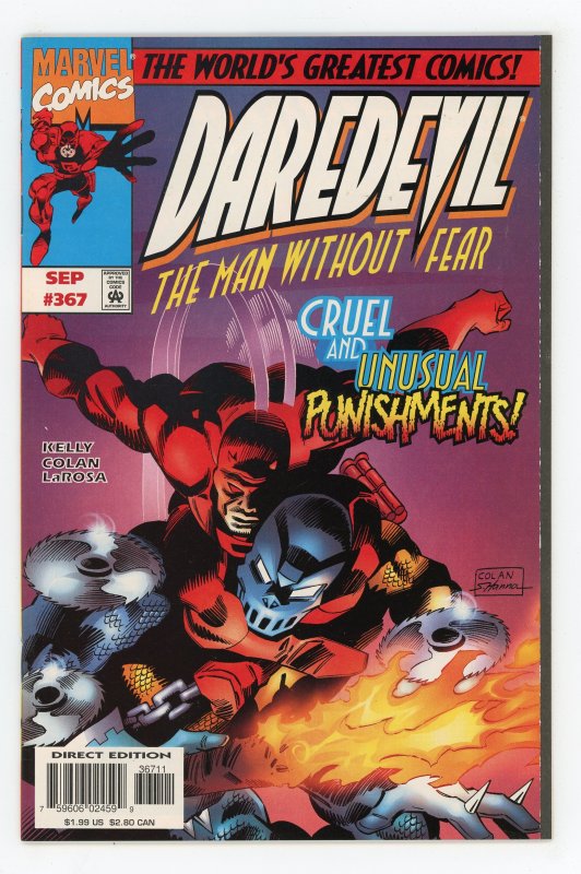 Daredevil #367 Joe Kelly Gene Colan Gladiator NM | Comic Books - Modern ...