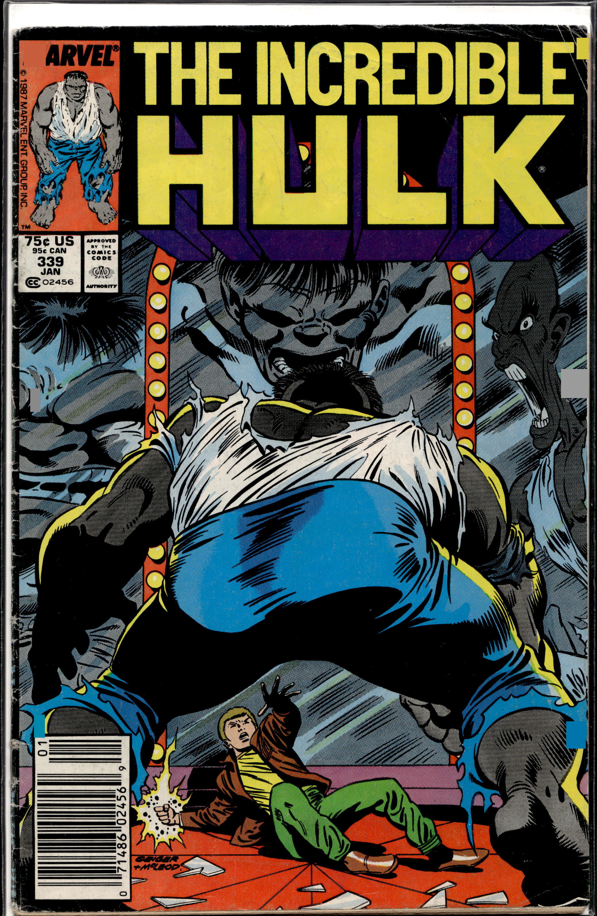 The Incredible Hulk #339 (1988) Hulk | Comic Books - Copper Age, Marvel ...