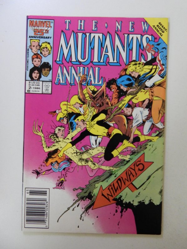 The New Mutants Annual #2 (1986) 1st U.S. appearance of Psylocke VF+ ...