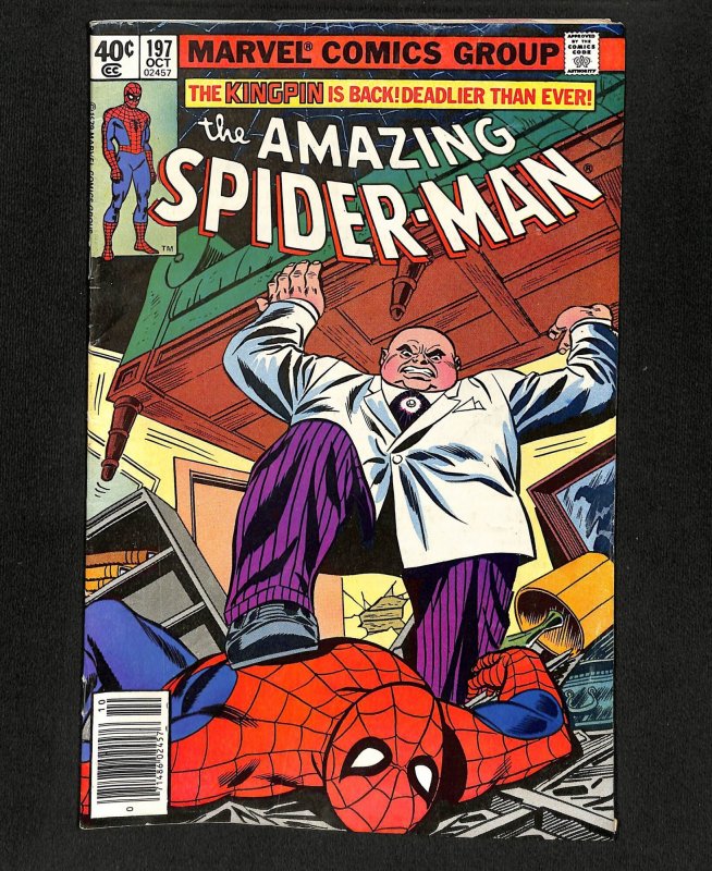 Amazing Spider-Man #197 Kingpin is back! Deadlier than Ever! | Full ...