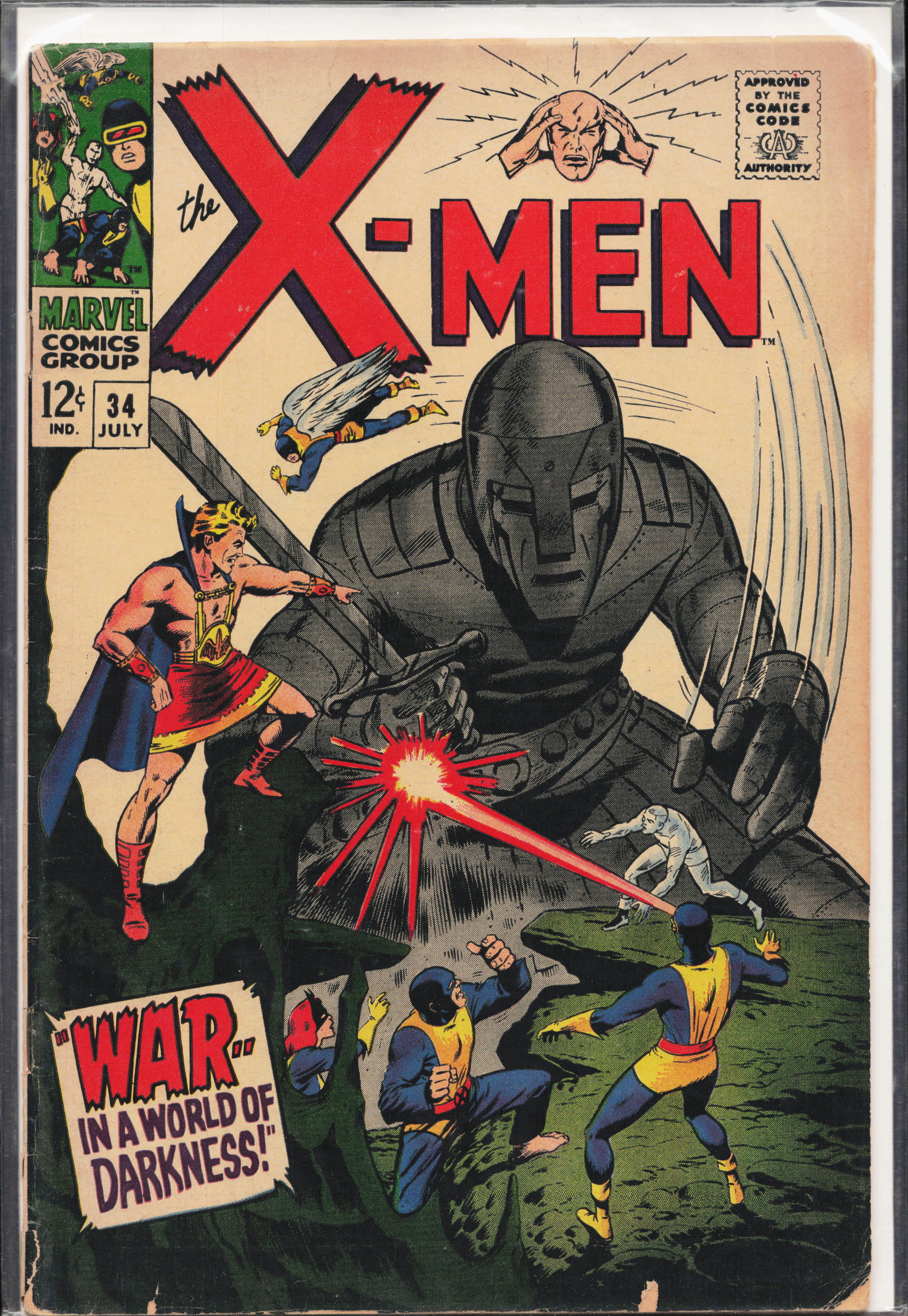The X-Men #34 (1967) X-Men | Comic Books - Silver Age, Marvel, X-Men ...