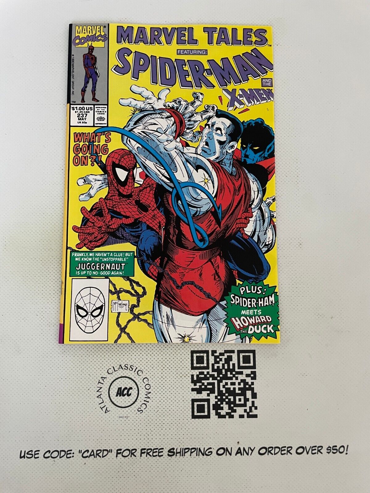 Marvel Tales # 237 NM Comic Book Spider-Man Todd McFarlane Cover Art 9 ...