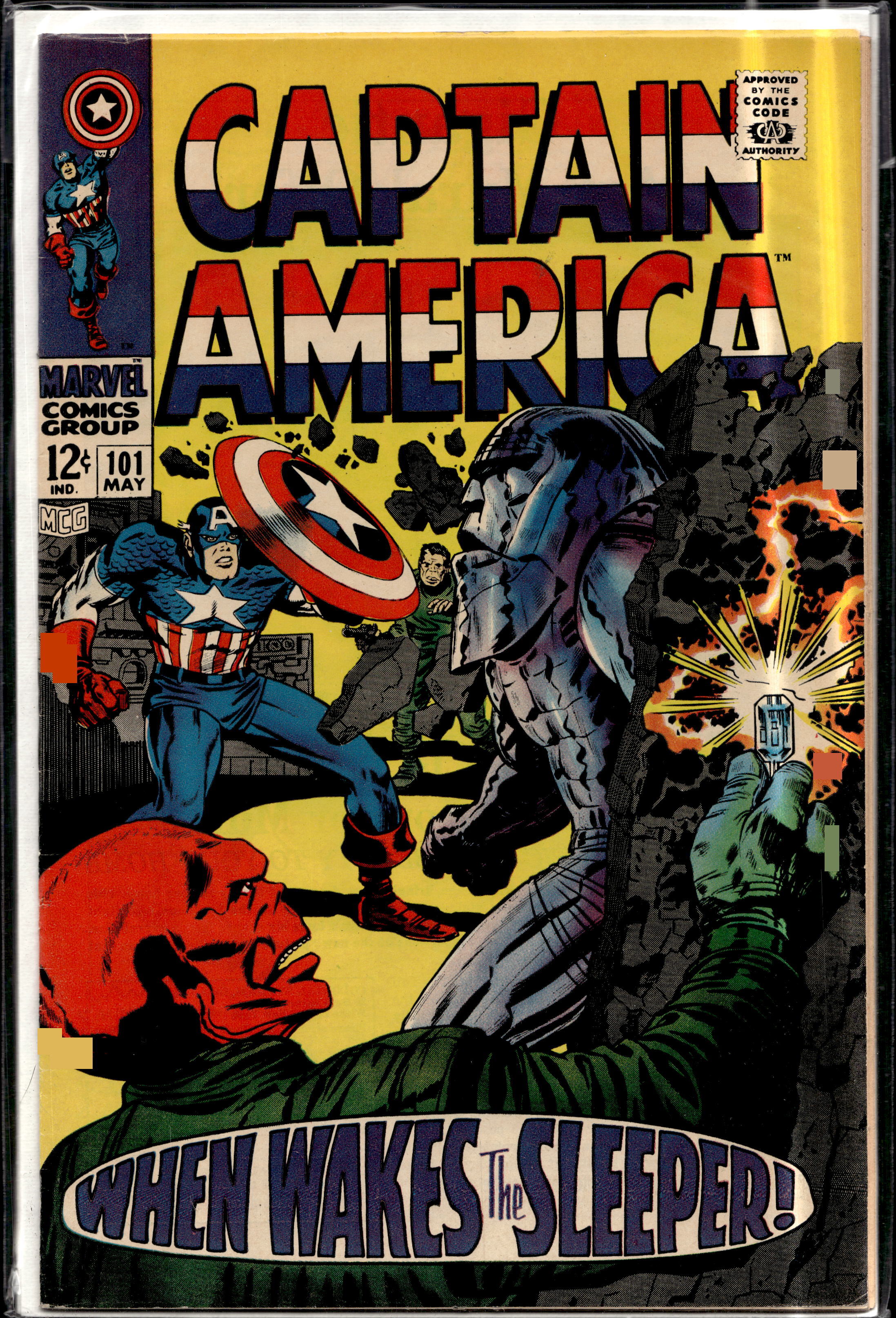 Captain America #101 (1968) Captain America | Comic Books - Silver Age ...