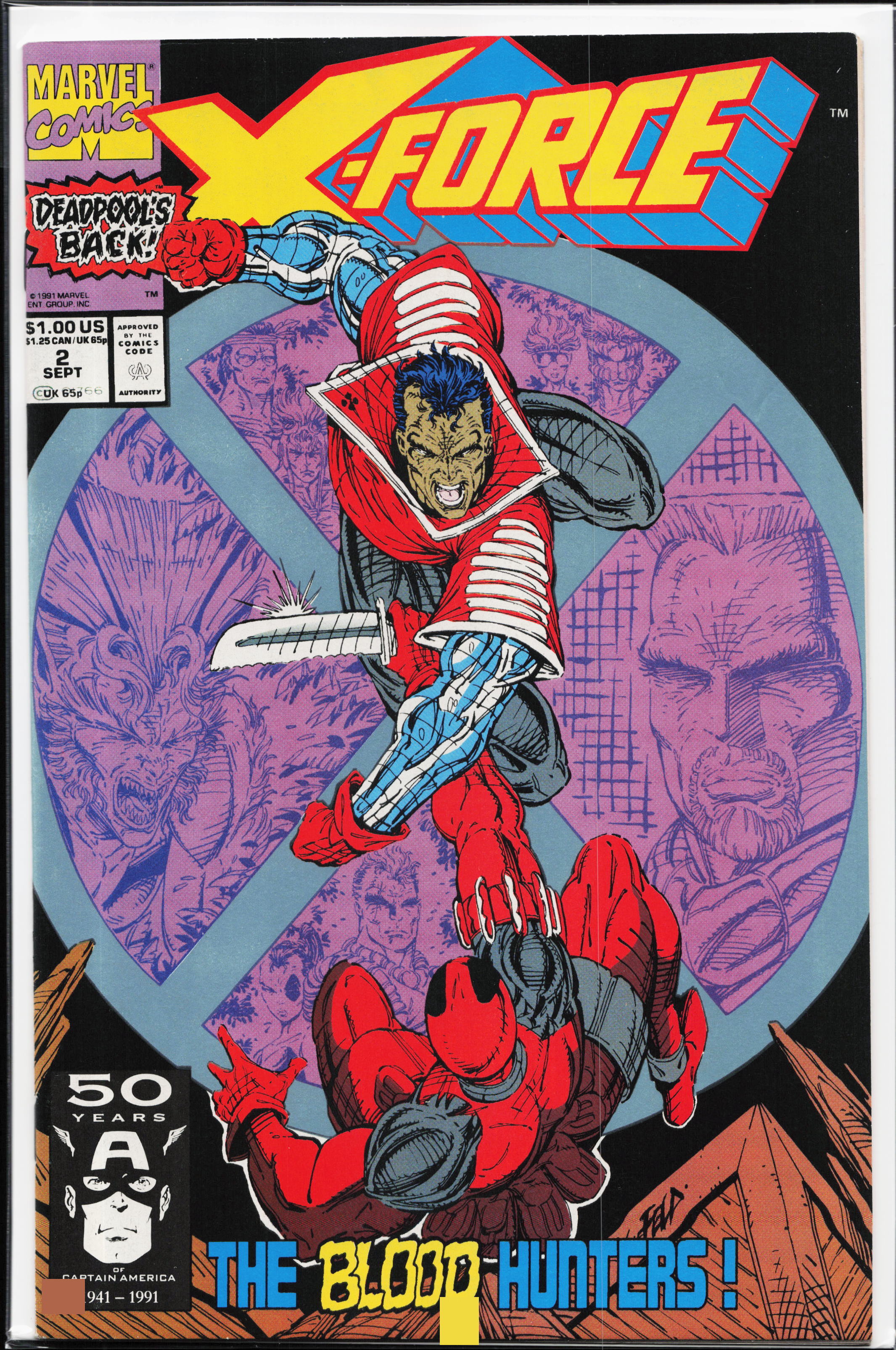 X-Force #2 Direct Edition (1991) X-Force [Key Issue] | Comic Books ...