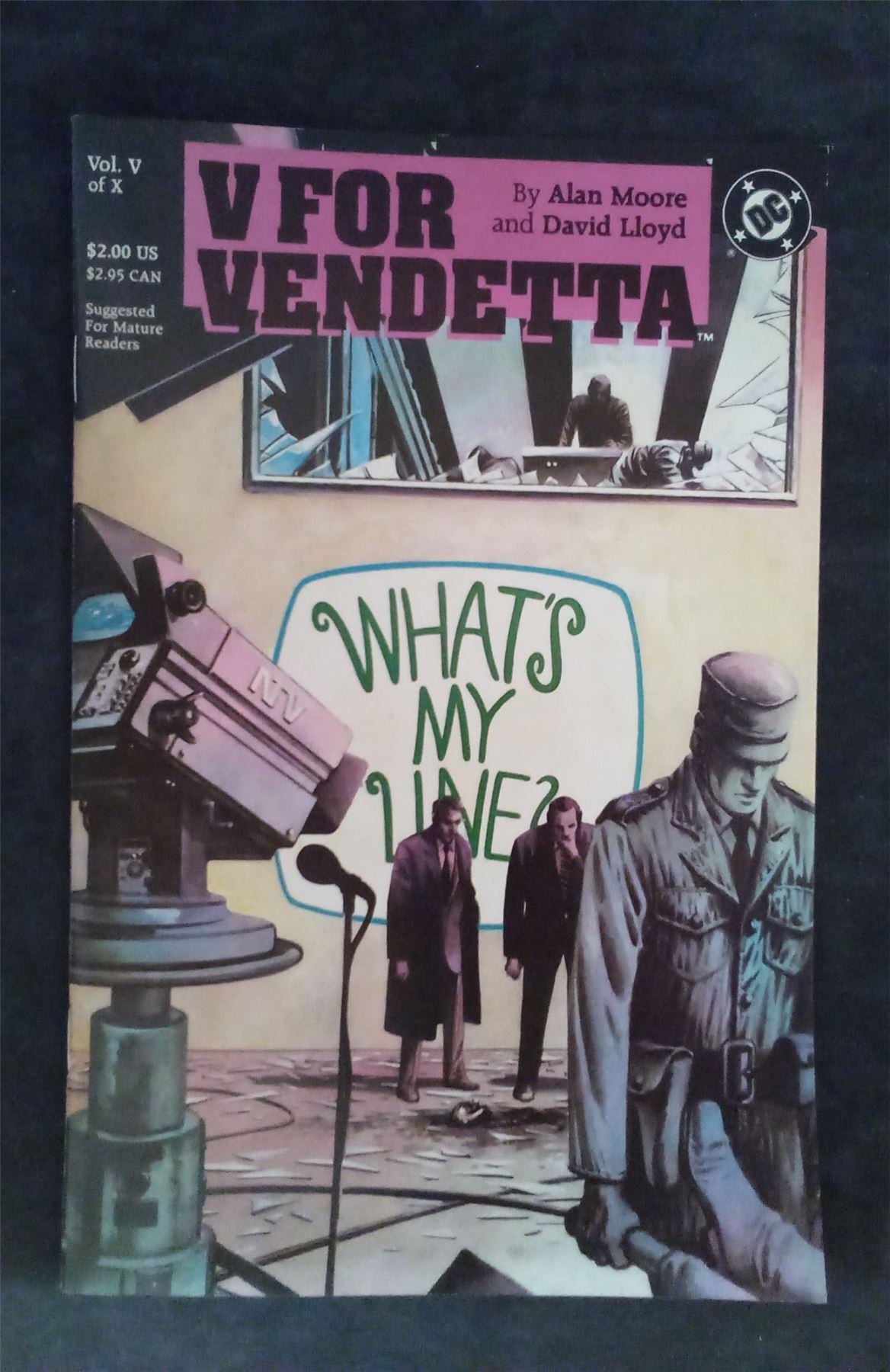 V for Vendetta #5 1988 dc-comics Comic Book | Comic Books - Modern Age ...
