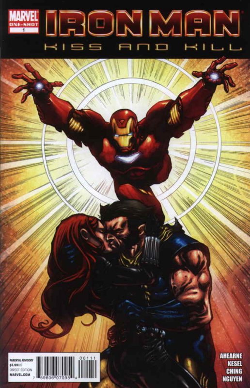 Iron Man: Kiss And Kill #1 VF ; Marvel | Wolverine Black Widow | Comic ...