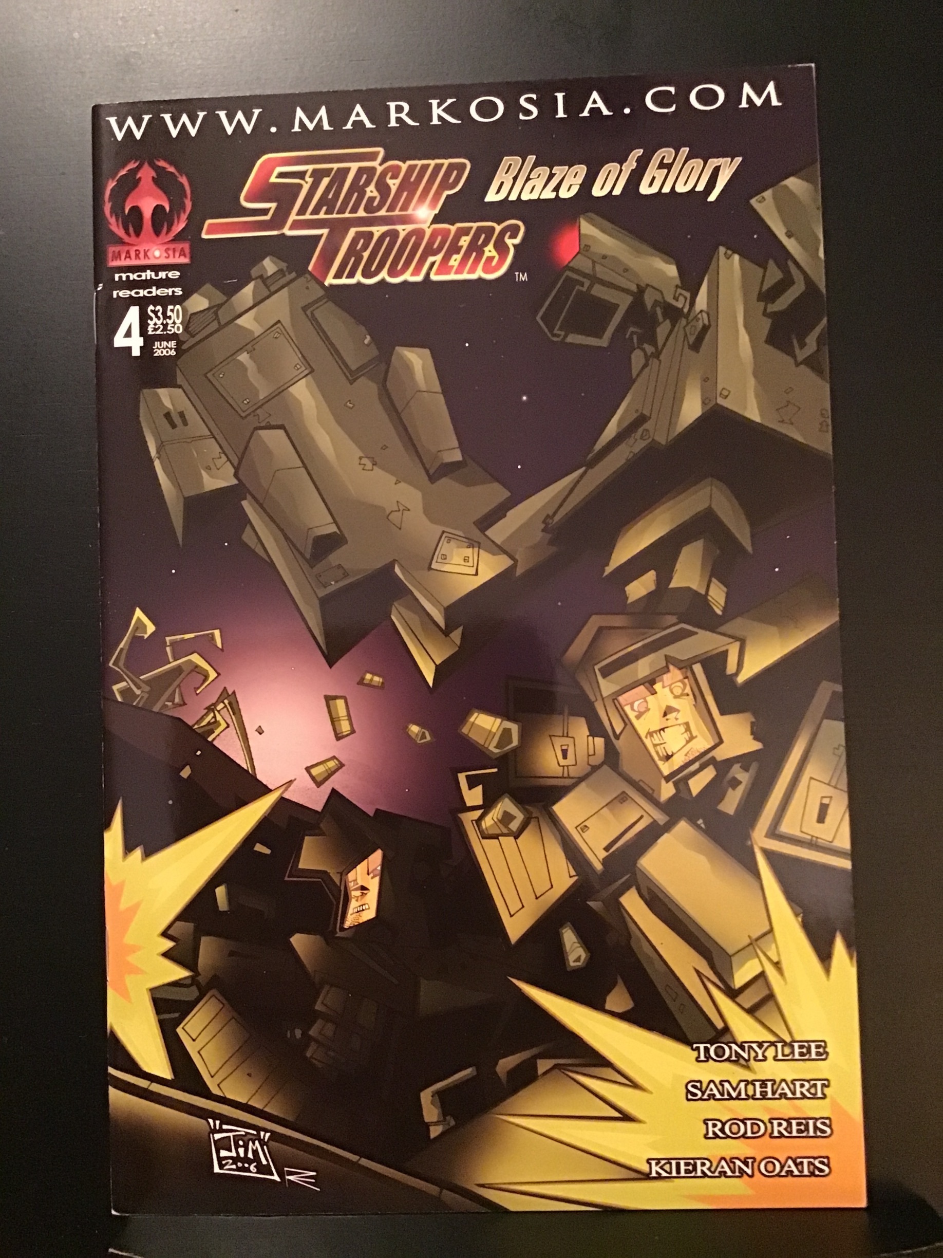 Starship Troopers #4 Markosia | Comic Books - Modern Age / HipComic