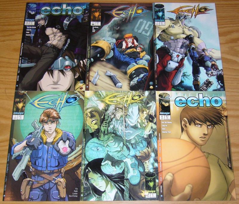 Echo #0 & 1-5 VF/NM complete series - image comics set lot 2 3 4 ...