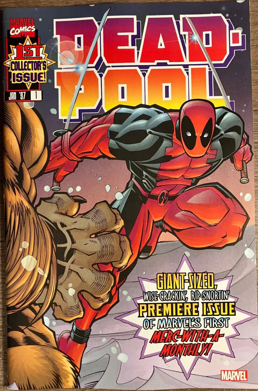 Deadpool #1 Facsimile Edition Comic Book 2024 - Marvel | Comic Books ...