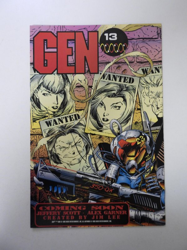 Wizard Presents: Gen 13 #½ signed J.Scott Campbell w/cert "no cert for ...