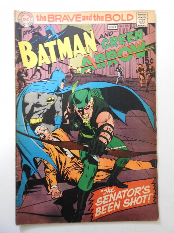 The Brave and the Bold #85 (1969) VG Condition 1/2 in spine split ...