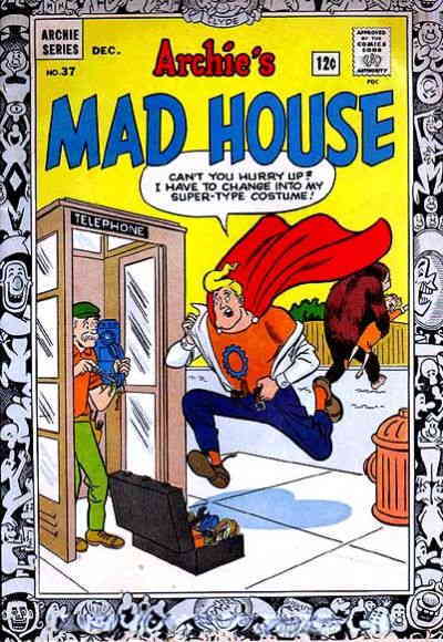 Archie's Madhouse #37 VG ; Archie | low grade comic December 1964 Aunt ...