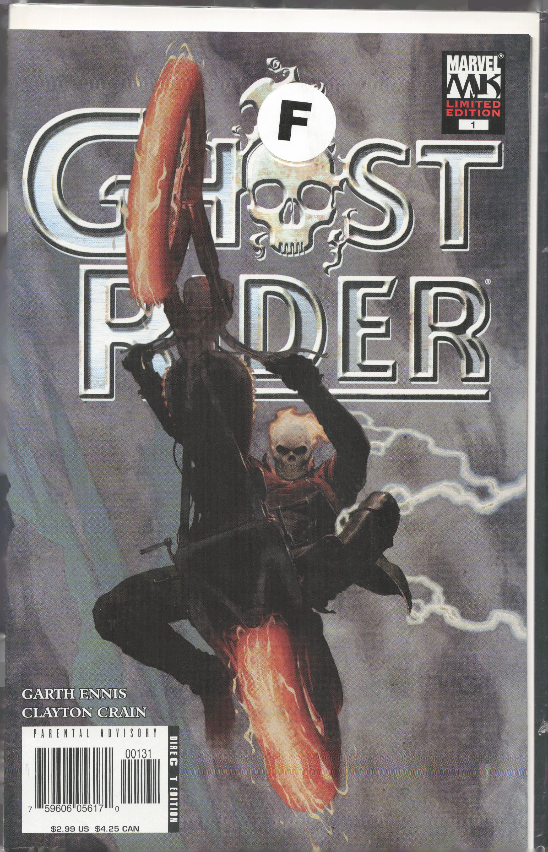 Ghost Rider #1 Ribic Cover (2005) Ghost Rider | Comic Books - Modern ...
