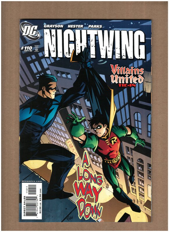 Nightwing #110 DC Comics 2005 Villains United Tie-In TIM DRAKE ROBIN NM ...
