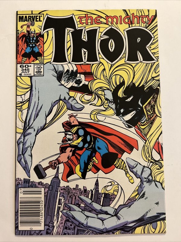 THOR #345 Maleketh App. Walt Simonson 1984 Marvel Save Combine Ship ...