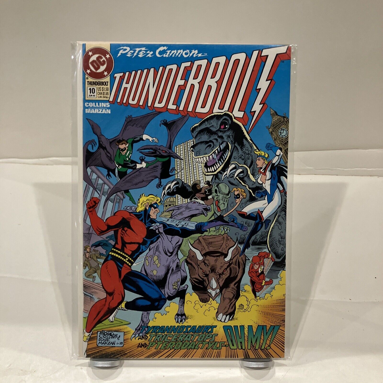 Peter Cannon Thunderbolt #10 Flash Green Lantern 1993 Comic DC Comics ...