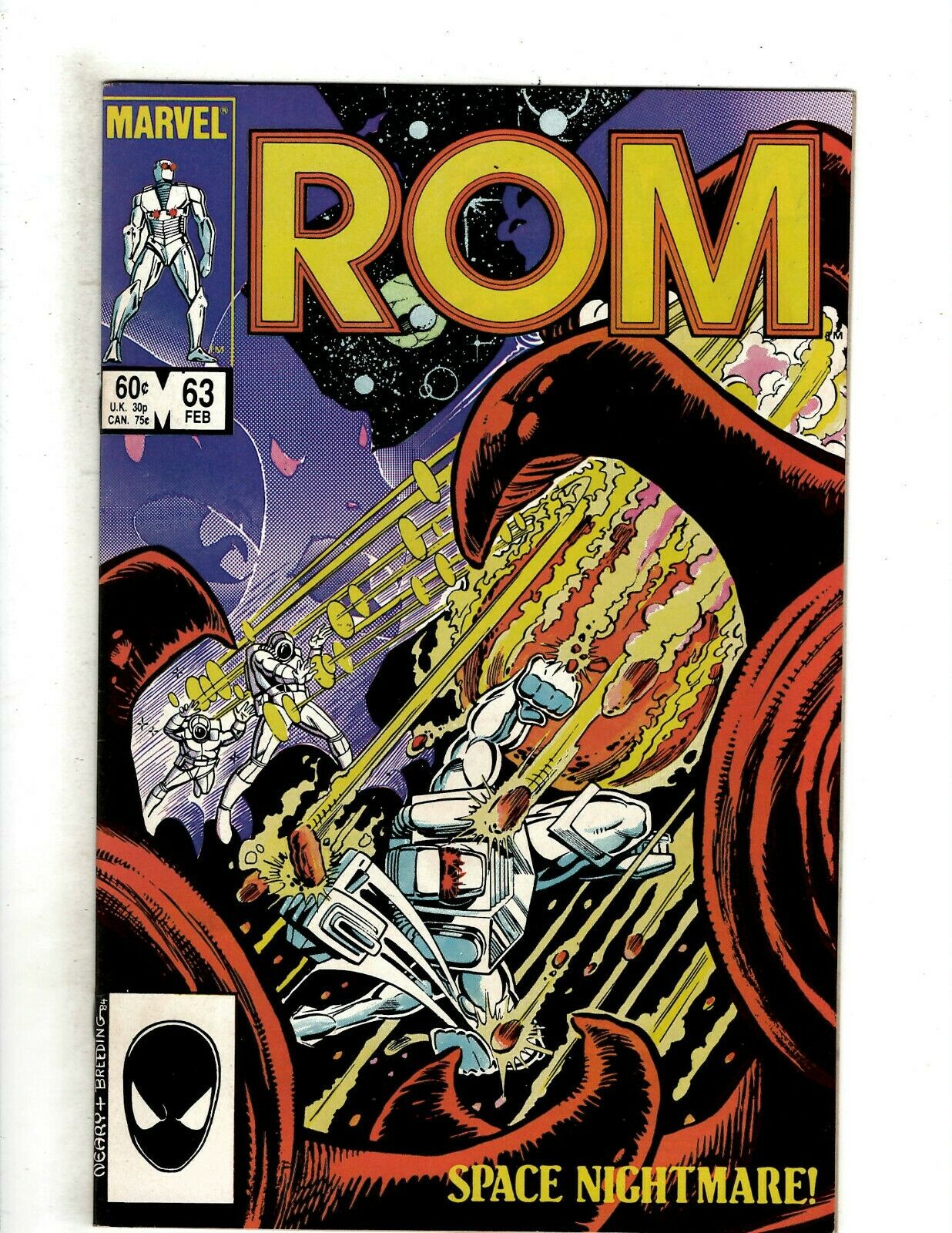 10 ROM Spaceknight Marvel Comics # 61 62 63 64 65 66 67 Annual 1 2 3 ...