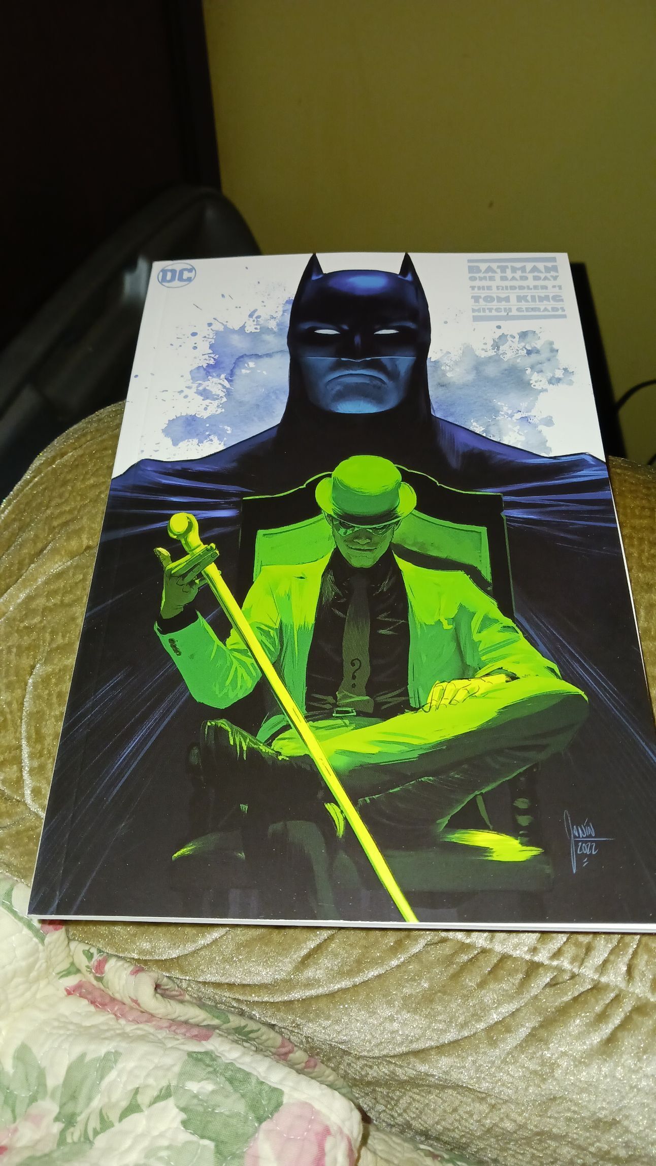 Batman - One Bad Day: The Riddler Janin Cover (2022) | Comic Books ...