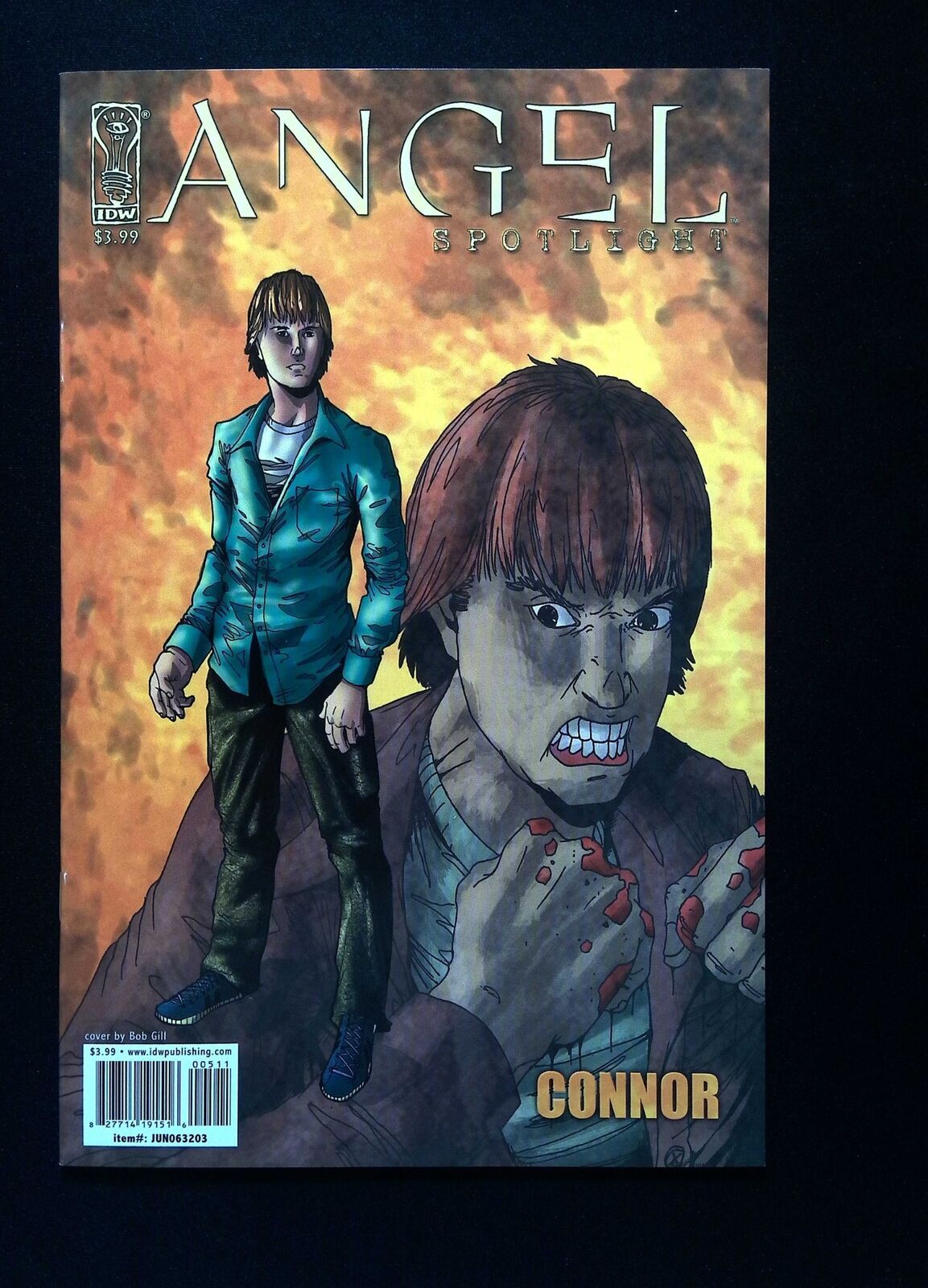 Angel Spotlight Connor #0C Idw Comics 2006 Nm Gill Variant | Comic ...