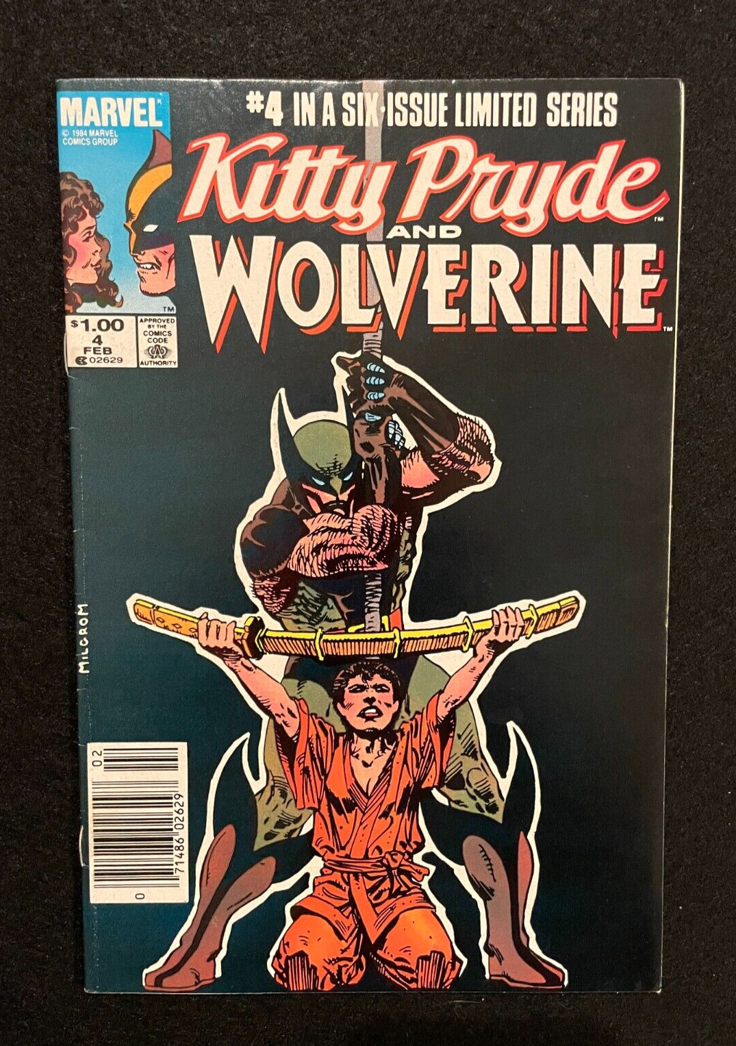 Kitty Pryde and Wolverine #4 1985 - Canadian Newsstand Variant | Comic ...