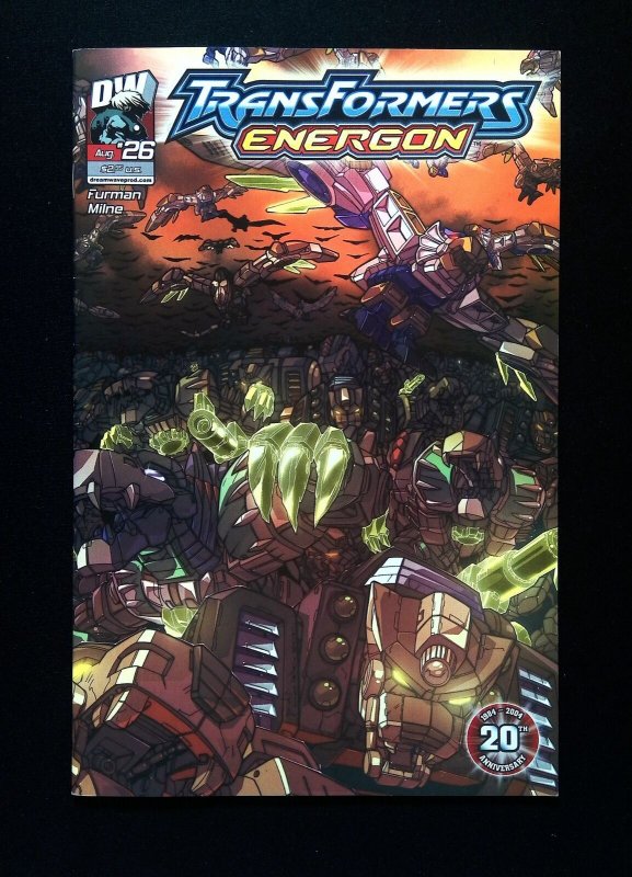 Transformers Armada Energon #26 Dreamwave Comics 2006 Vf+ ...