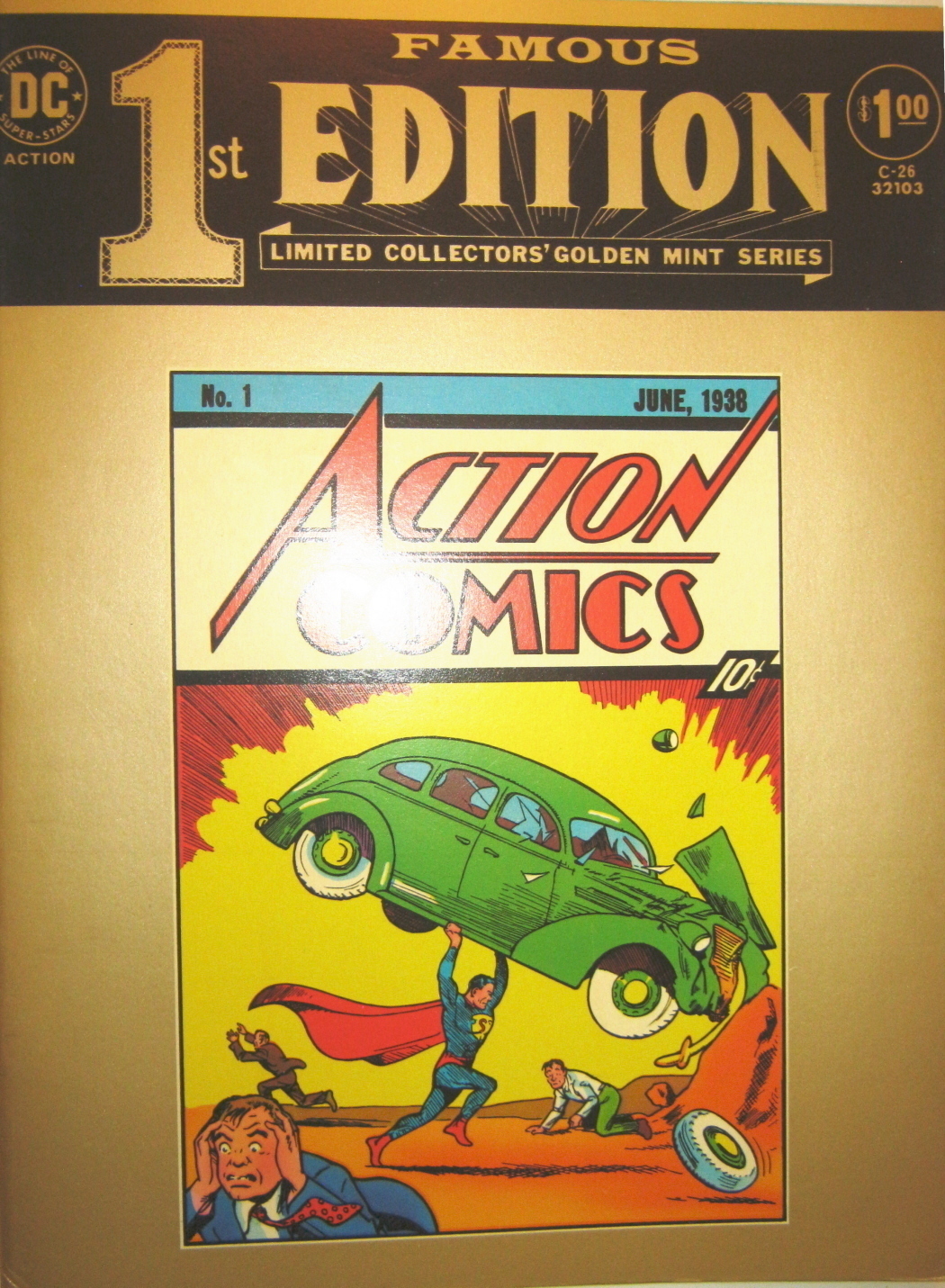 Famous First Edition #1 (1974) Action #1 Very nice! 1st appearance of ...