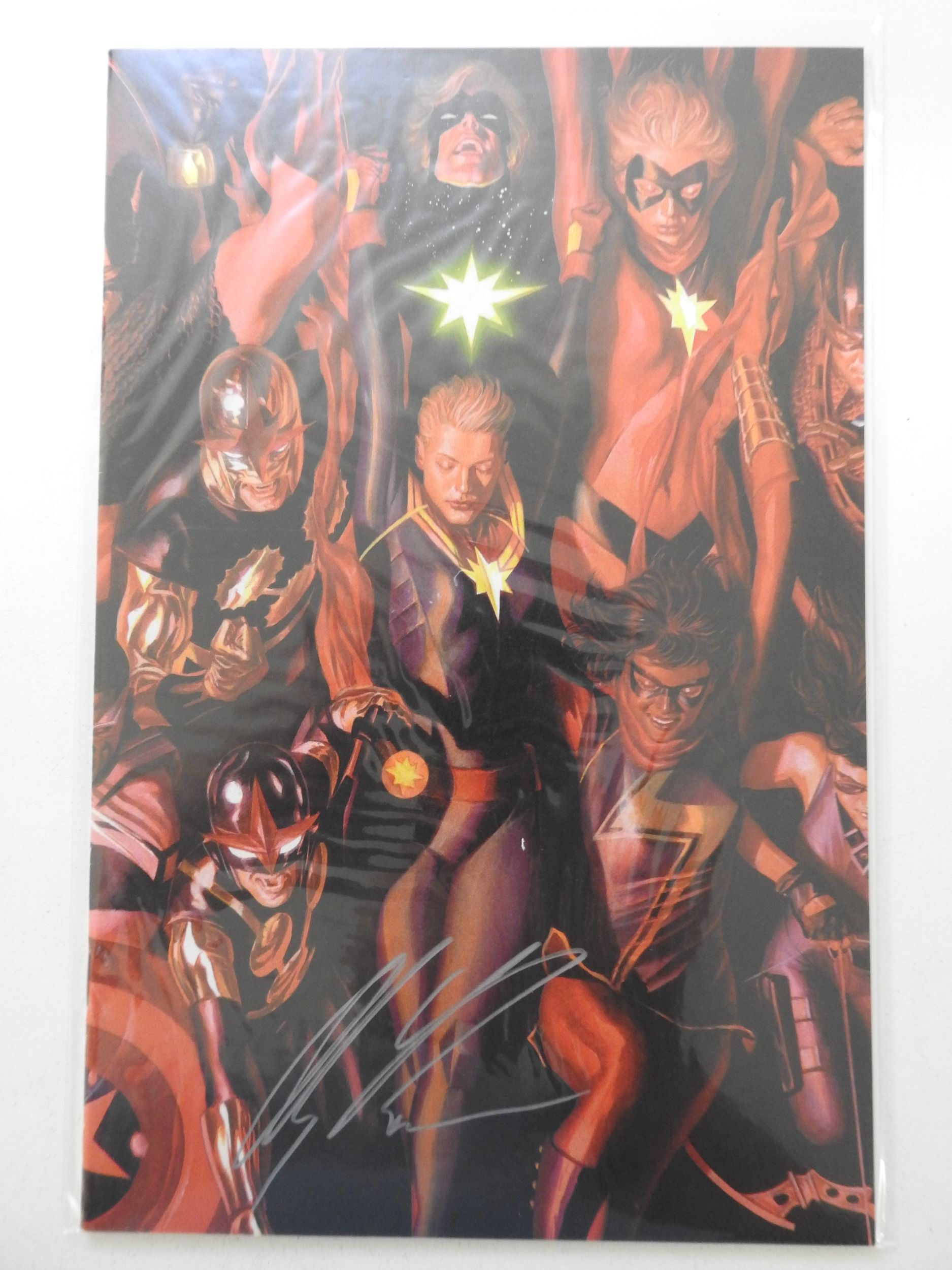 Generations Set/5 Signed Alex Ross Variant Cover Art by Alex Ross NYCC ...