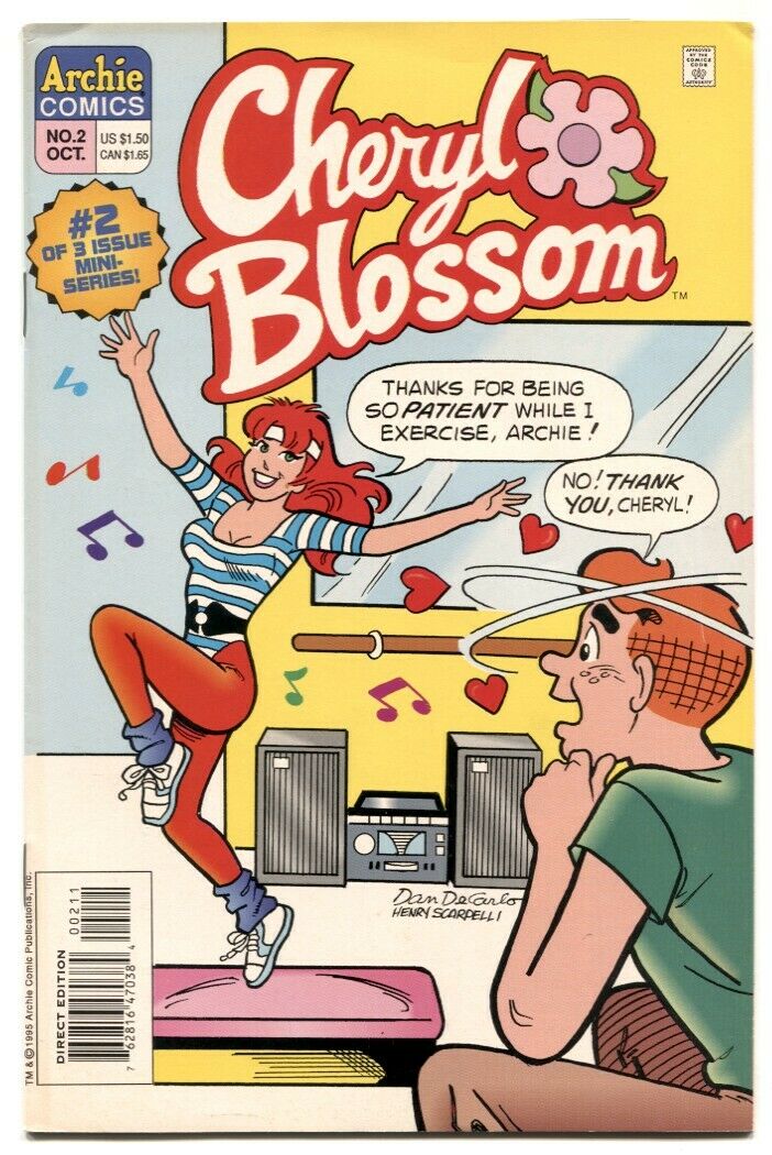 Cheryl Blossom #2 of 3 1995- DeCarlo- Archie Comics FN | Comic Books ...