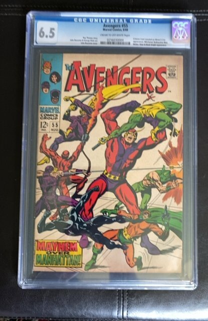 The Avengers #55 (1968) | Comic Books - Silver Age, Marvel, Avengers ...