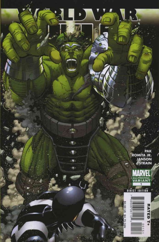 World War Hulk #1 (2nd) VF ; Marvel | John Romita Variant | Comic Books ...