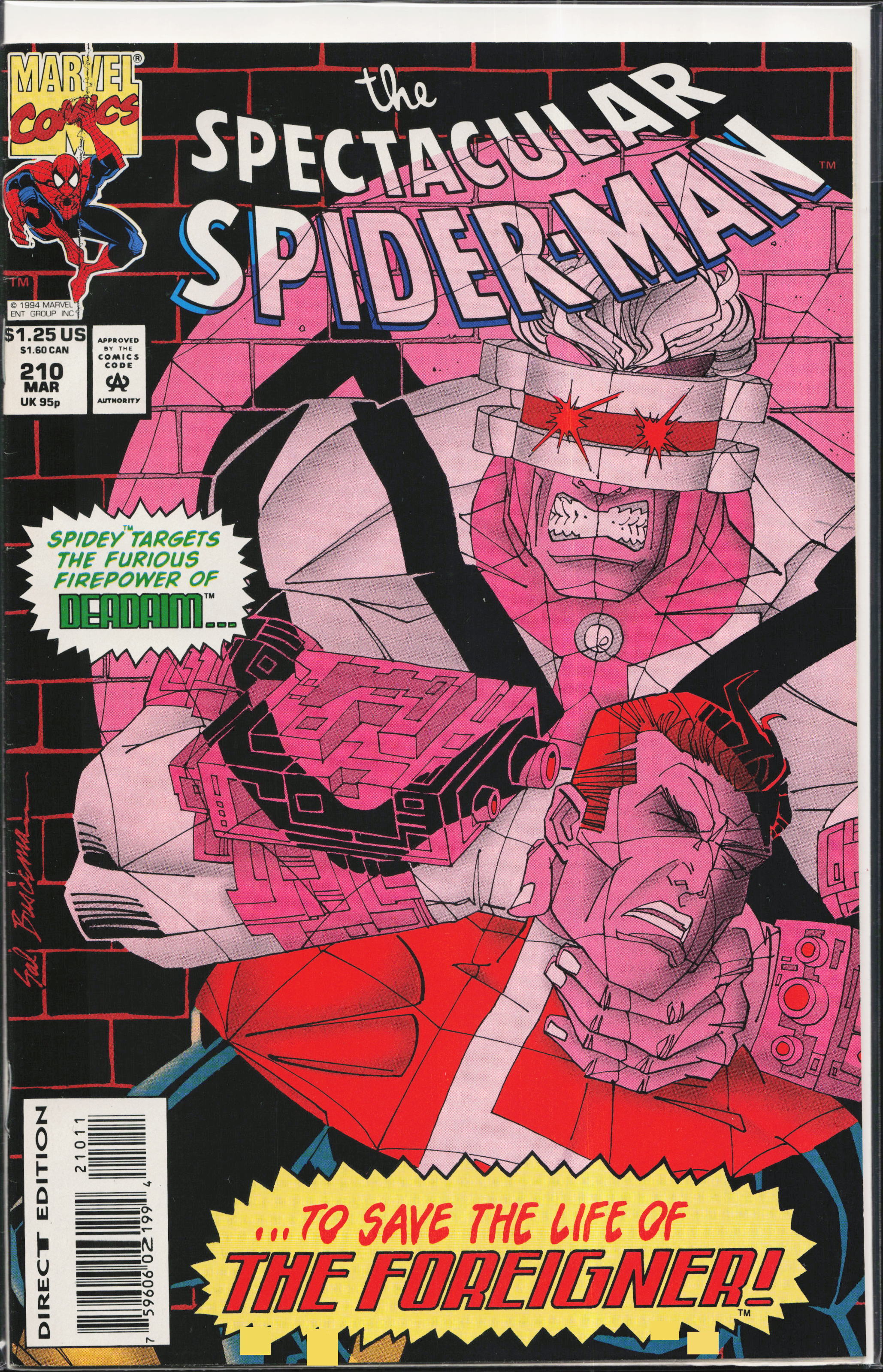 The Spectacular Spider-Man #210 (1994) Spider-Man | Comic Books ...
