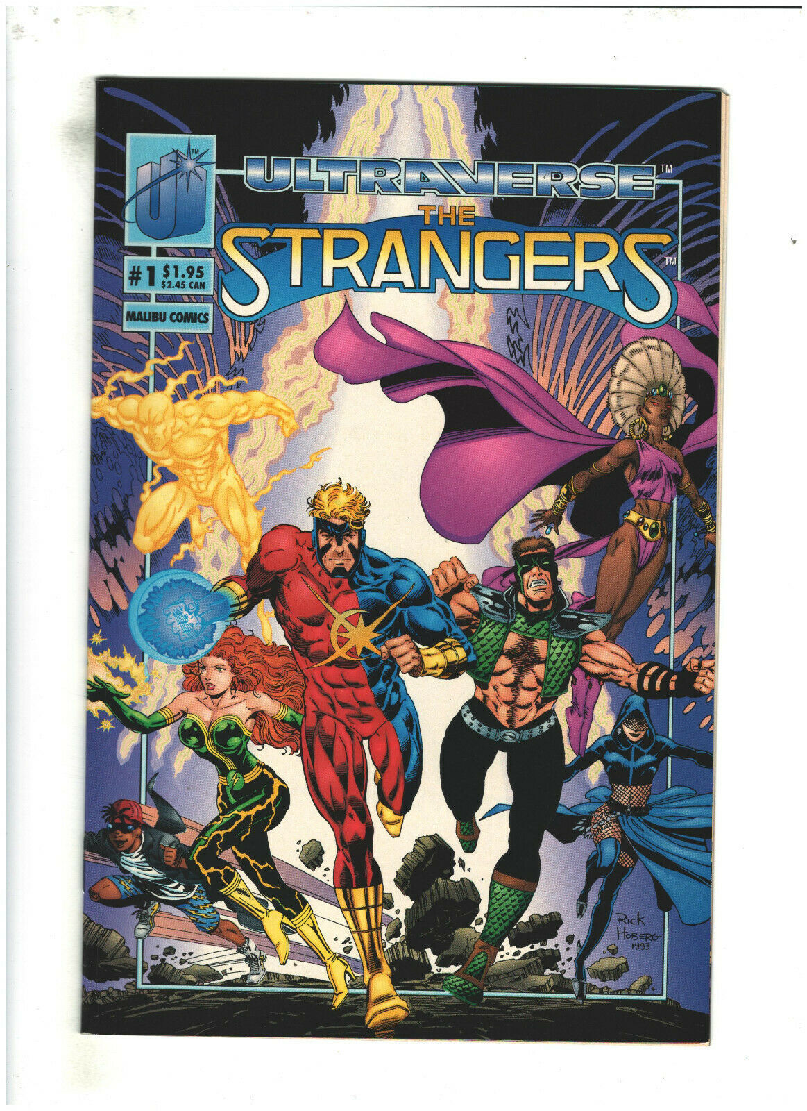 The Strangers #1 NM- 9.2 Ultraverse Comics 1993 Steve Englehart | Comic ...