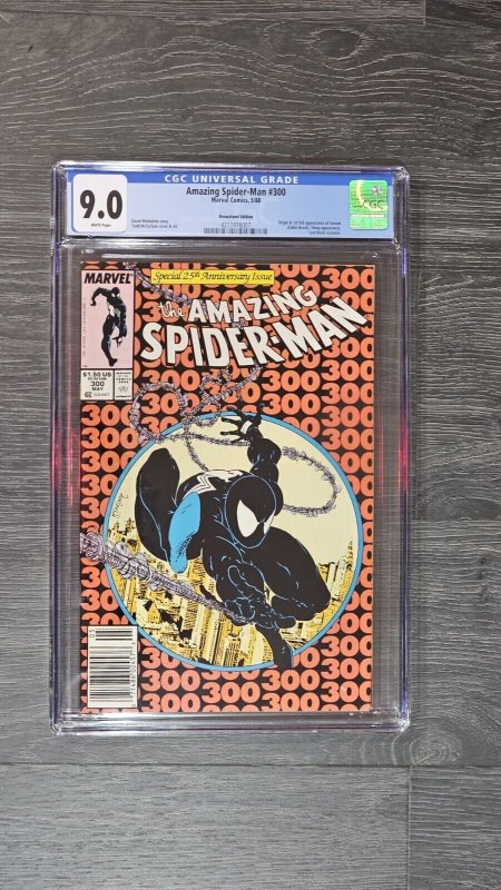 Amazing Spider-Man #300 Marvel 5/88 CGC 9.0 Newsstand Edition | Comic ...