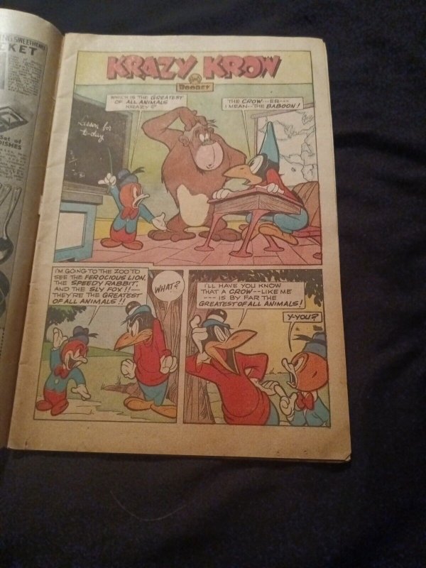 Krazy Krow 1 2 3 Timely Comics 1945 Golden Age WW2 superhero complete ...