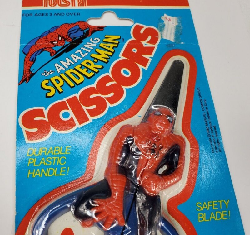 Vintage Spider Man Scissors NM 1980 | Comic Books - Modern Age / HipComic