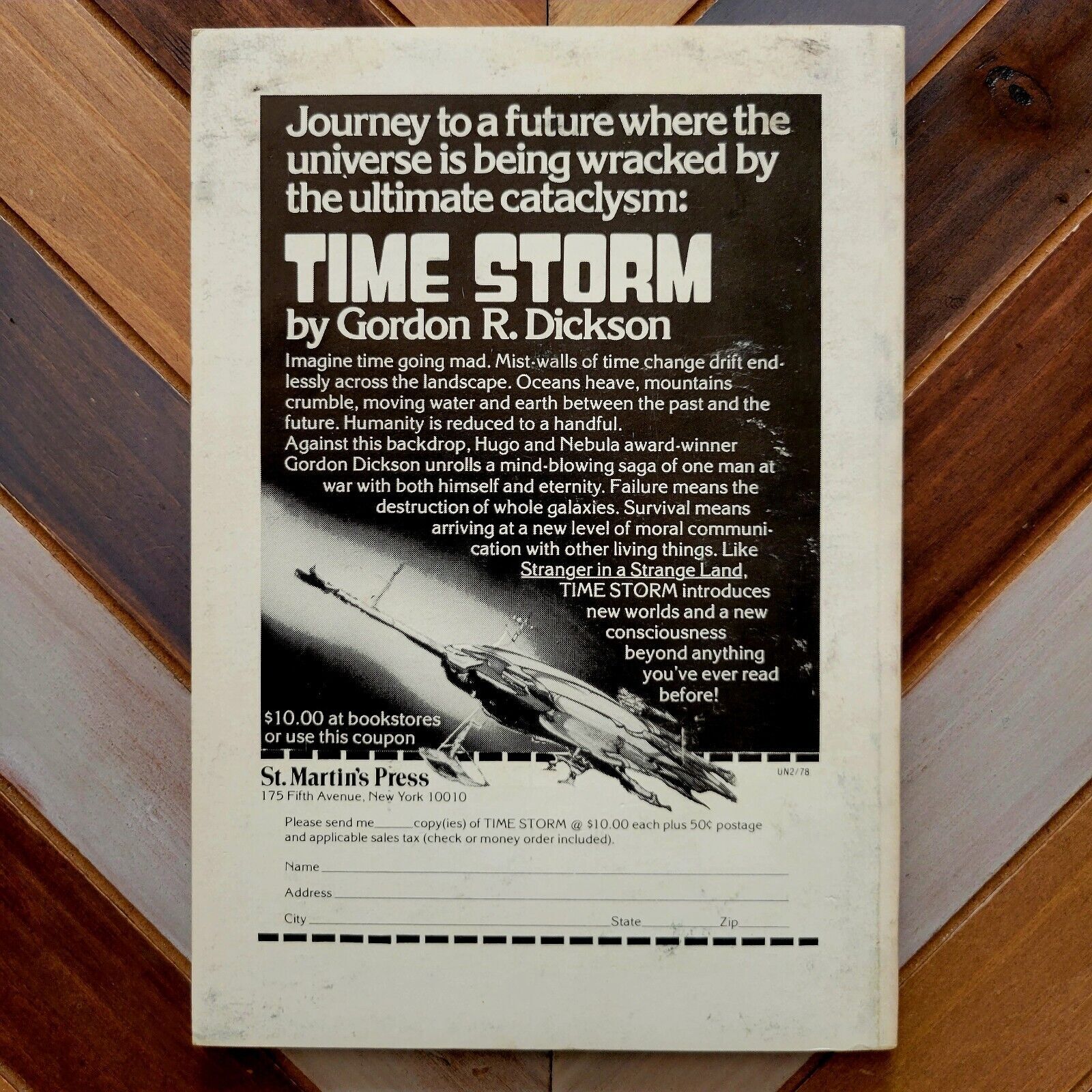 UNEARTH #6 NM- (Spring 1978) MAGAZINE OF SCI-FI DISCOVERIES Fantasy ...