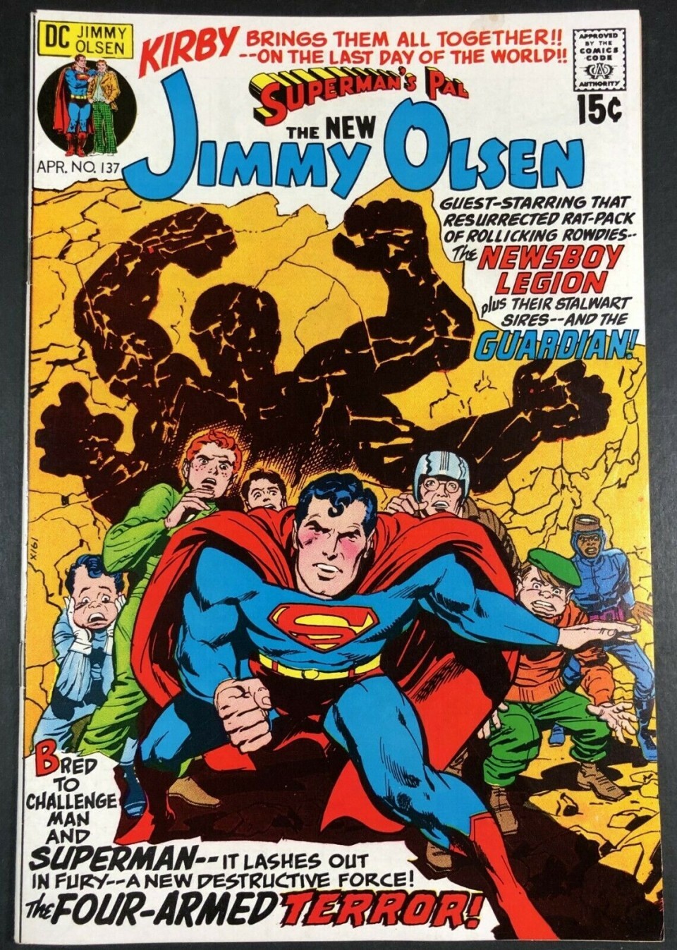 Superman's Pal Jimmy Olsen (1954) #137 VF (8.0) Newsboy Legion Jack ...