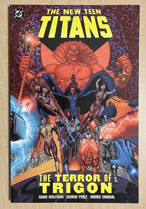 The New Teen Titans The Terror of Trigon TPB DC Comics 2003 Wolfman ...