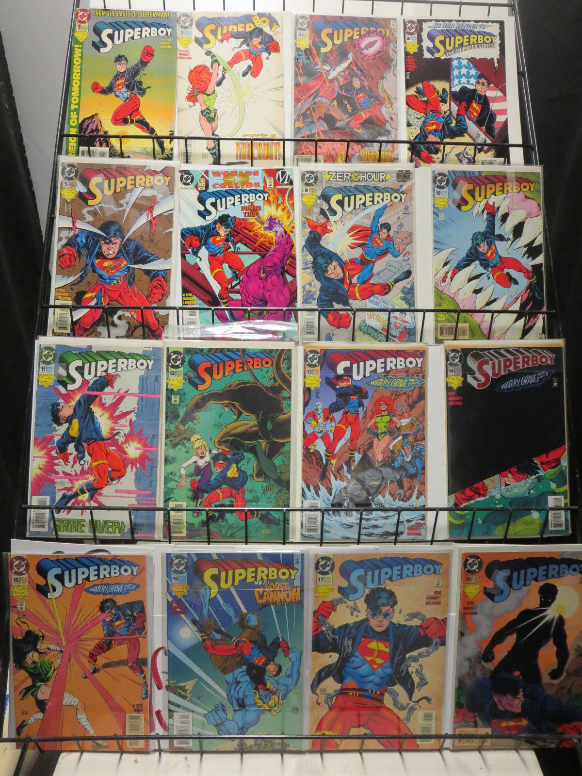 Superboy #1-98 Lot of 85diff (DC 1994-2002) Knockout Supergirl II Teen ...