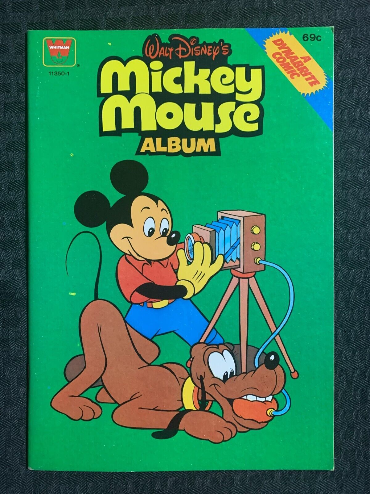 Walt Disney's MICKEY MOUSE Album FN+ 6.5 Whitman / Dynabrite Comic ...